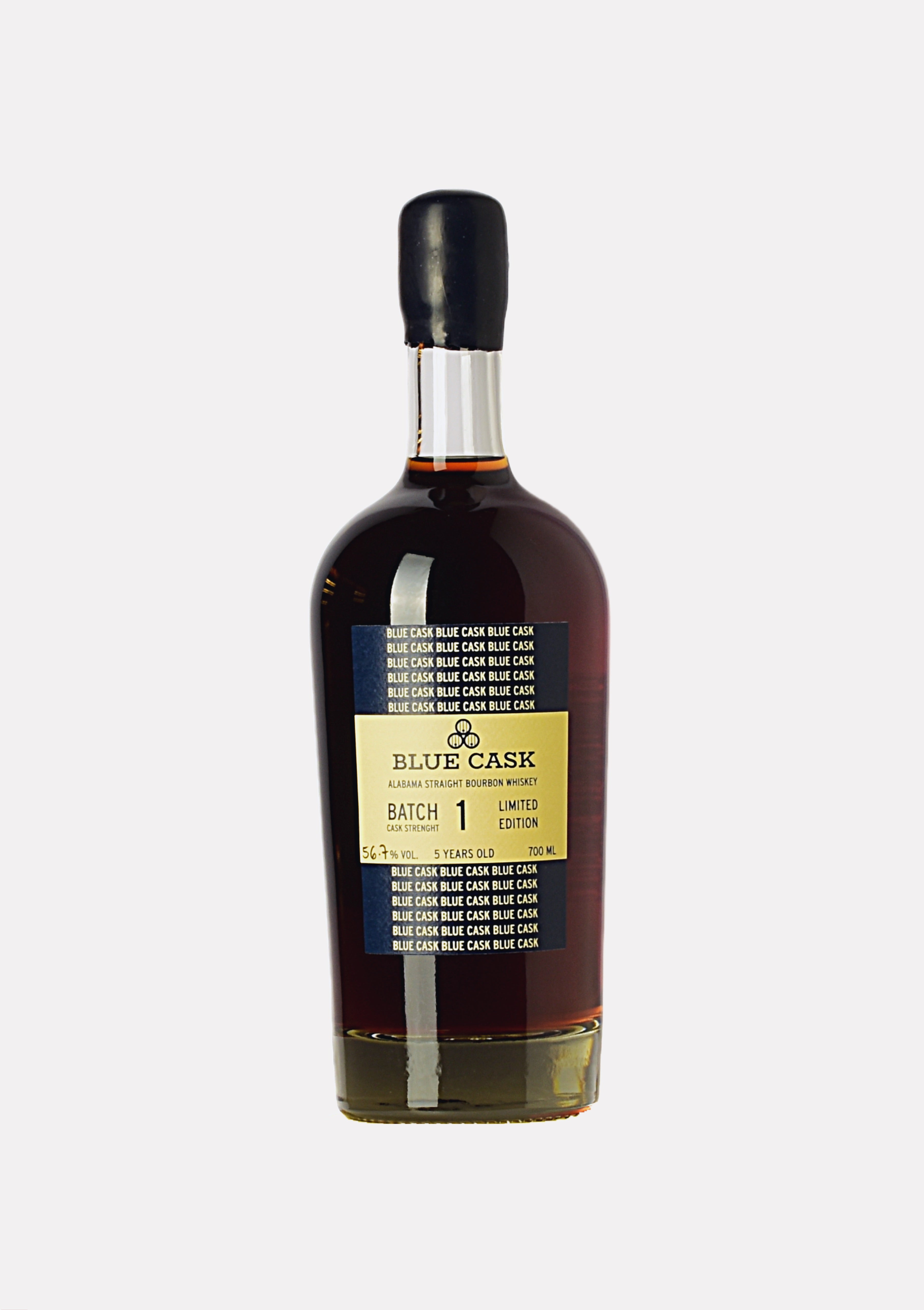 Blue Cask Alabama Straight Bourbon Whiskey 5 Jahre Batch 1