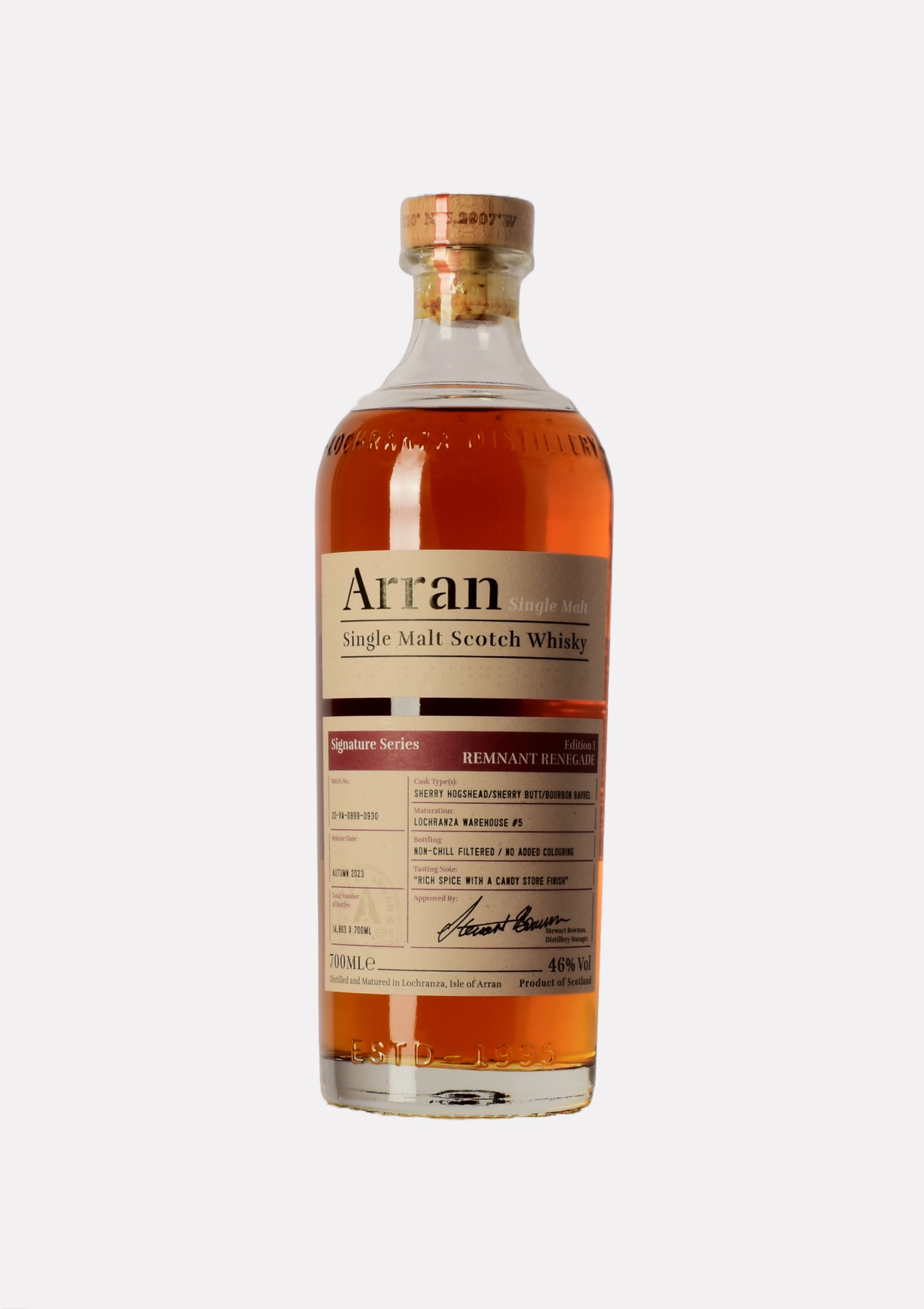 Arran Remnant Renegade The Signature Series Edition 1