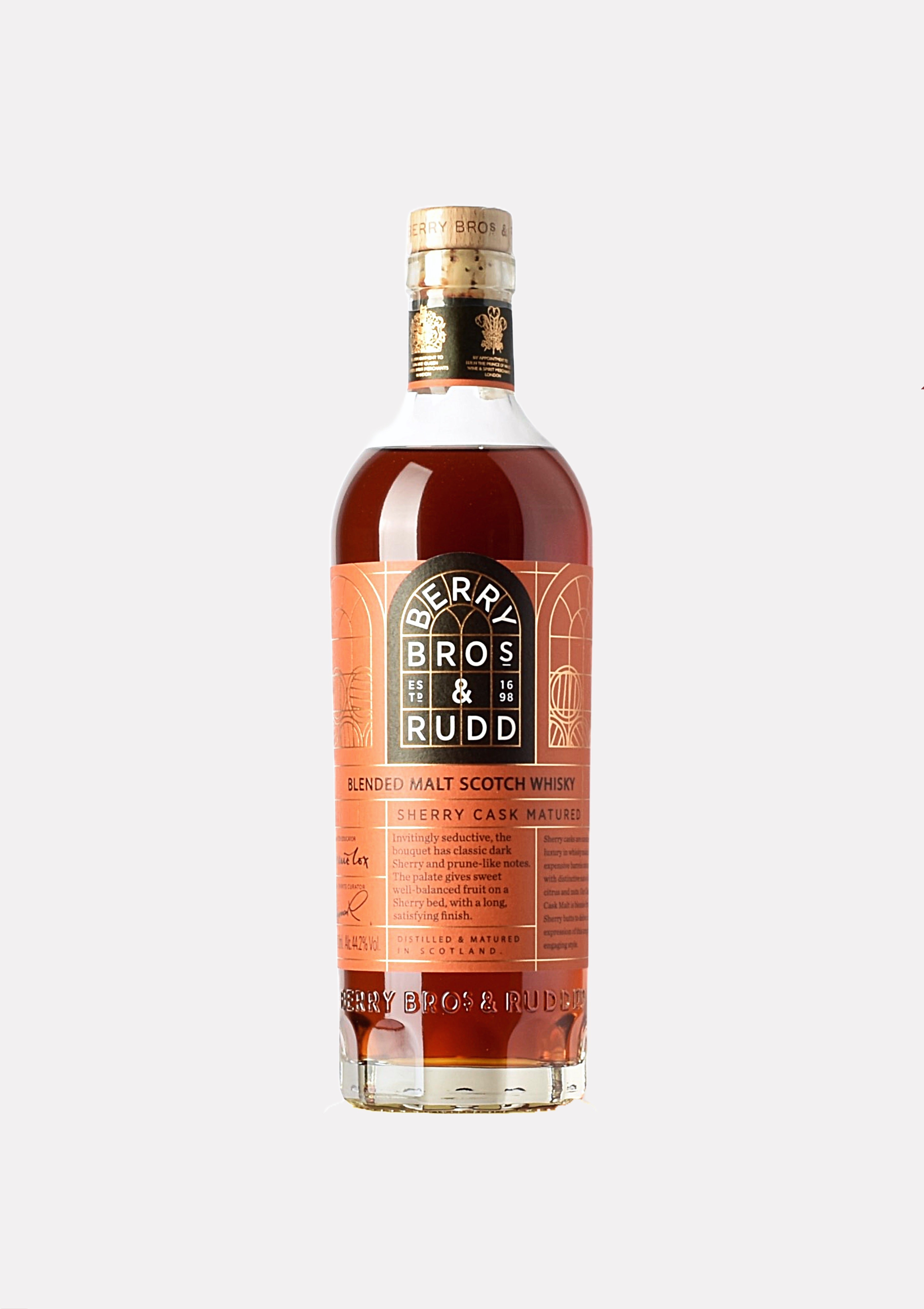 Blended Malt Scotch Whisky Sherry Cask Matured