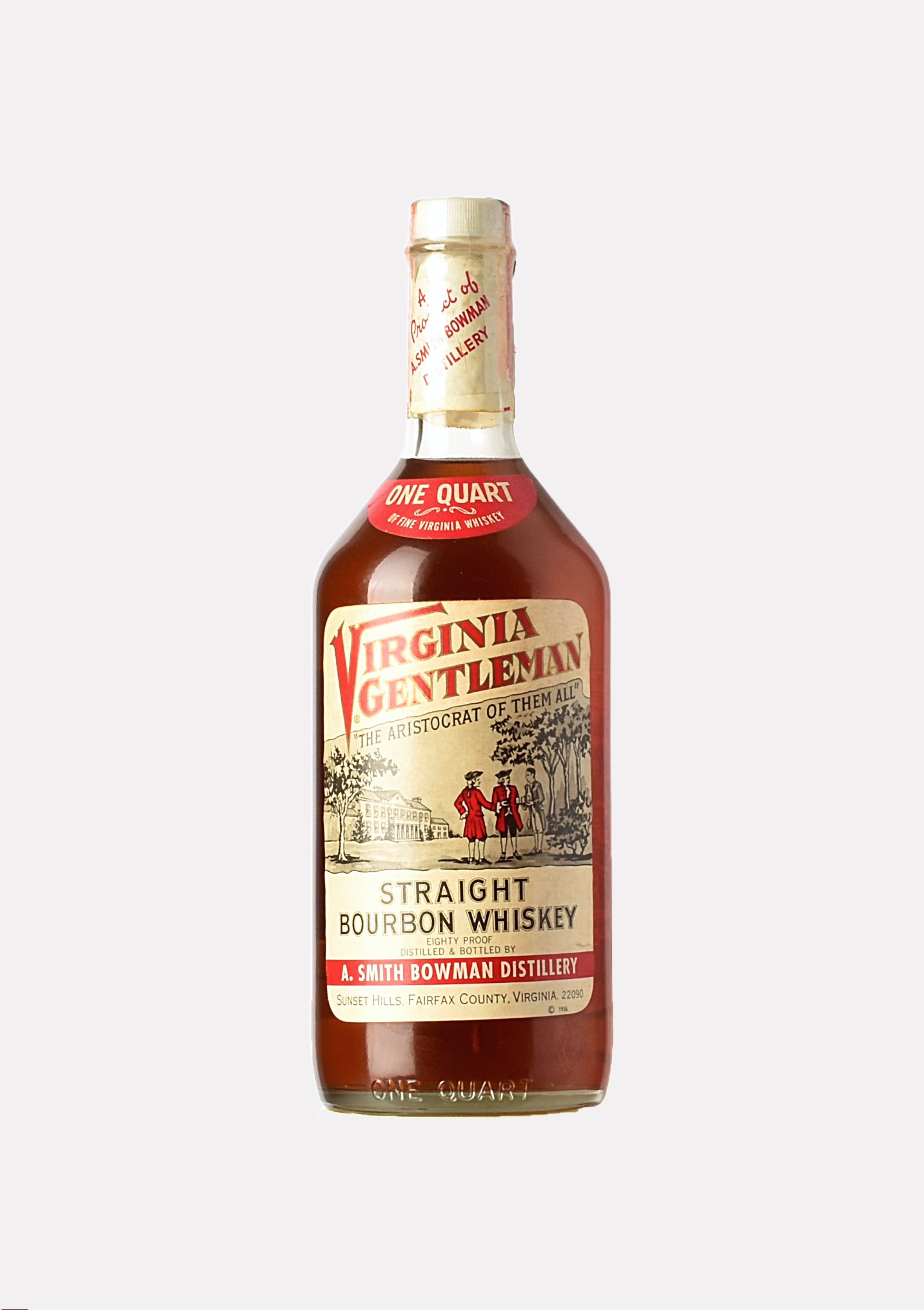 Virginia Gentleman Straight Bourbon Whiskey