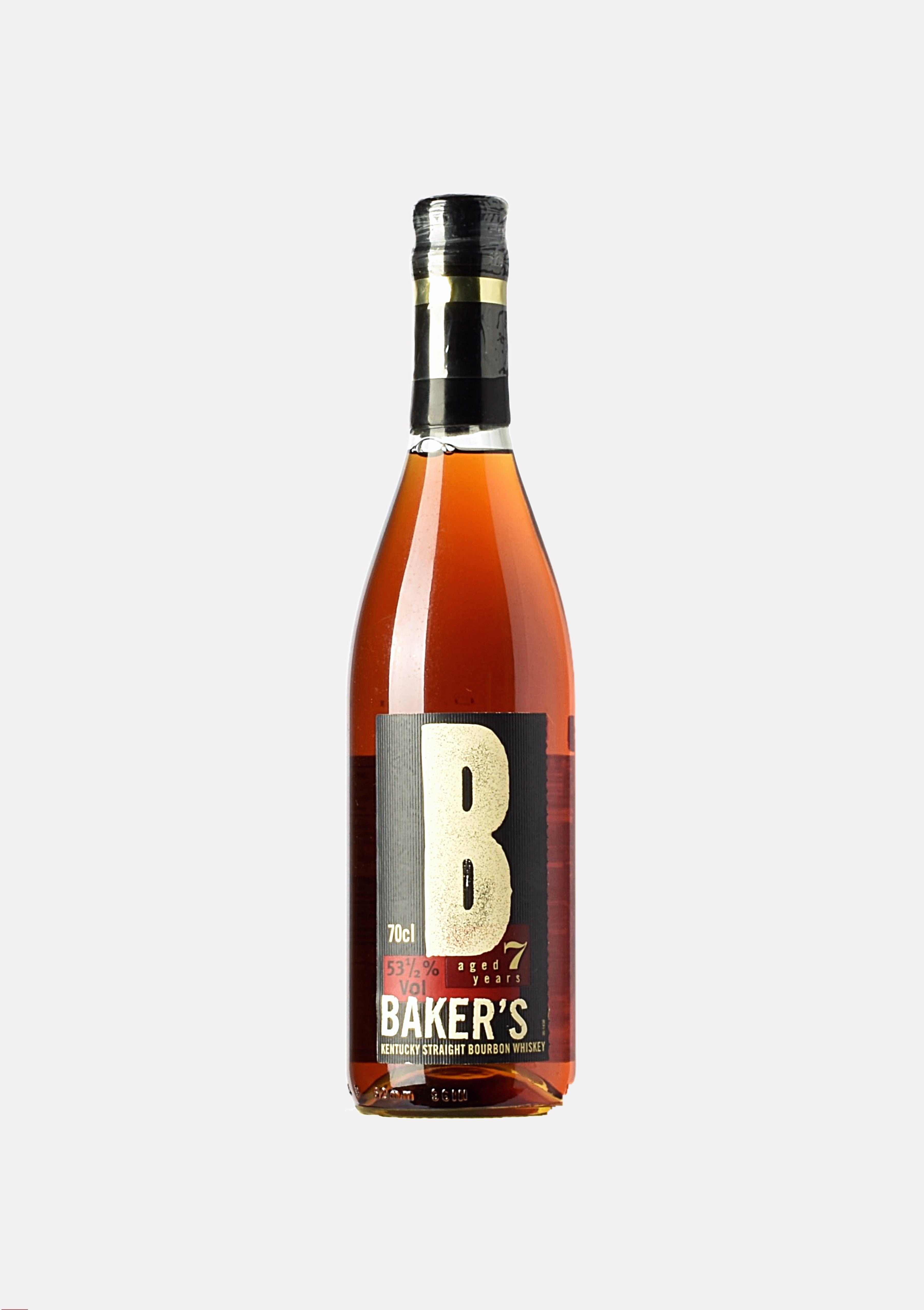 Baker`s Kentucky Straight Bourbon Whiskey 7 Jahre 107 Proof Batch: B-9
