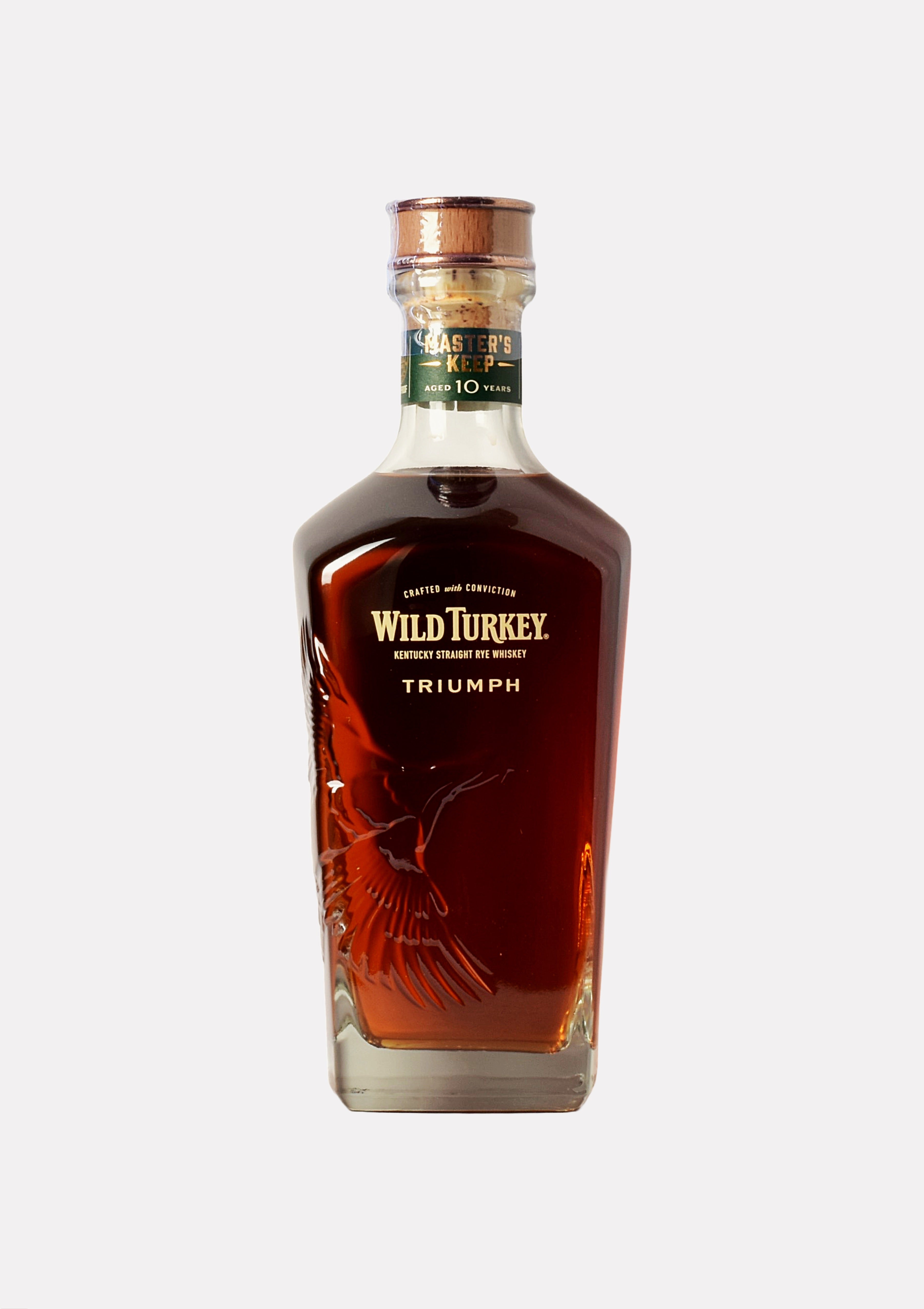 Wild Turkey Master`s Keep Triumph 10 Jahre Kentucky Straight Rye Whisk