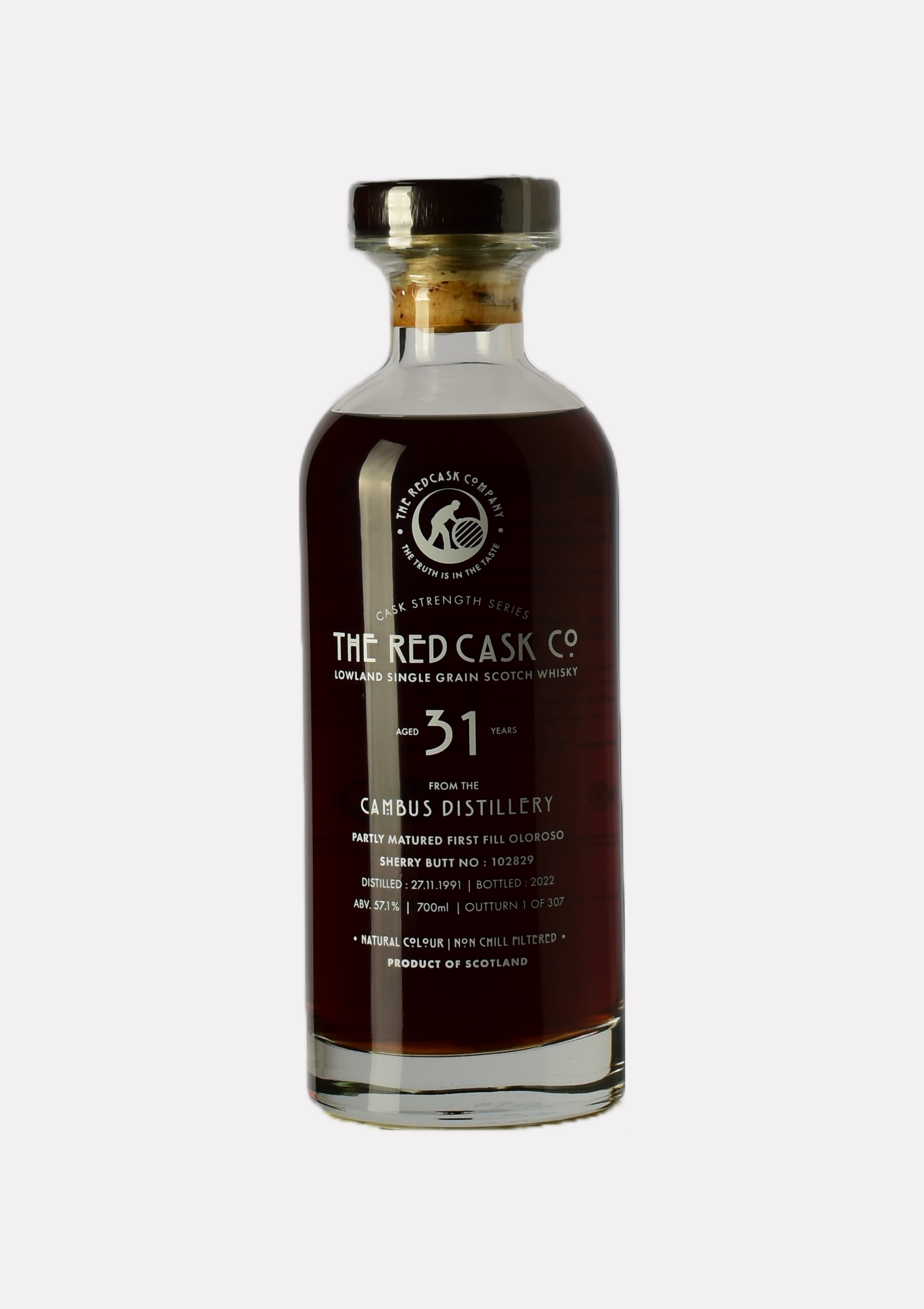 Cambus 1991- 2022 31 Jahre The Red Cask Co.