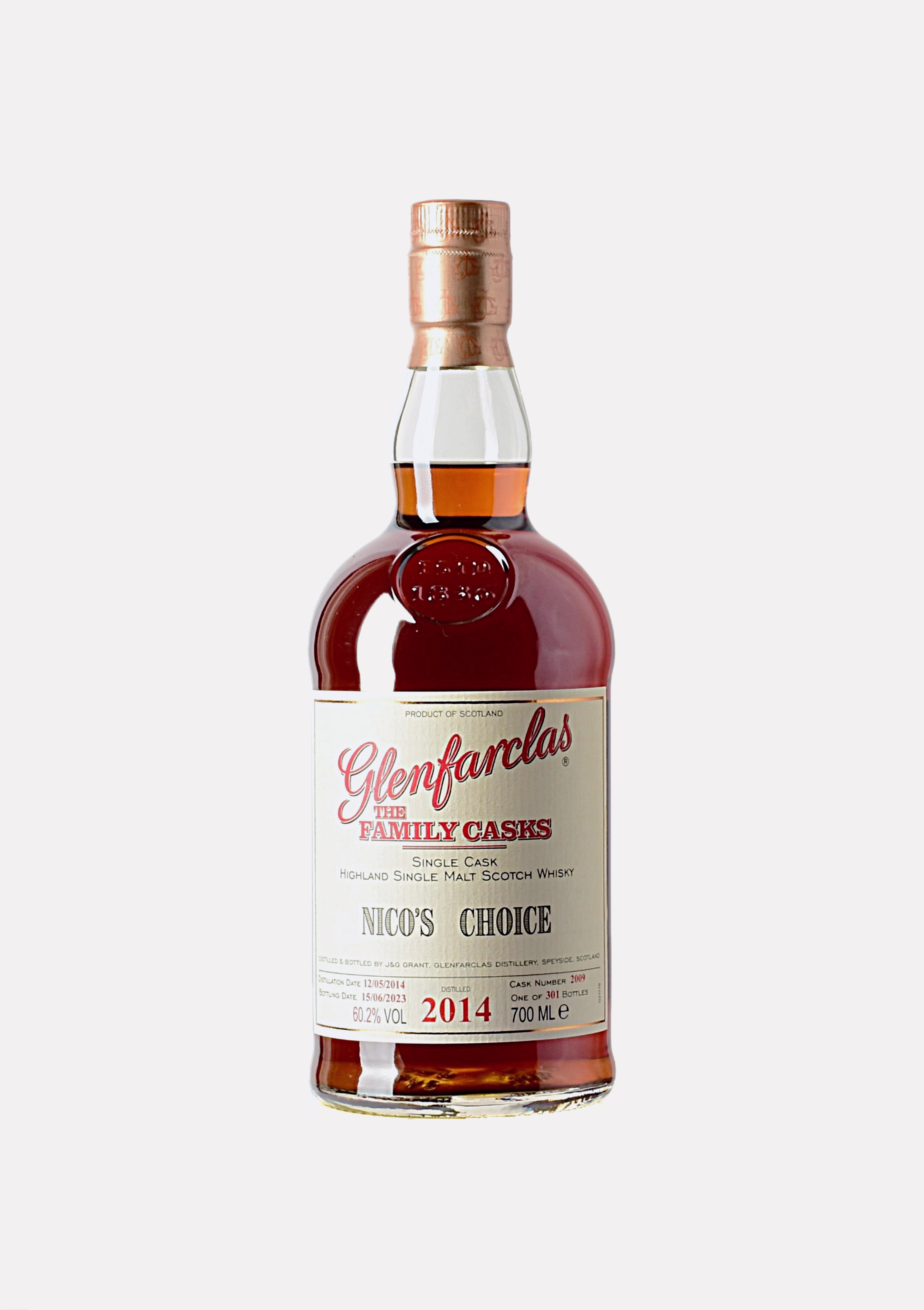 Glenfarclas 2014- 2023 9 Jahre The Family Casks - Nico's Choice
